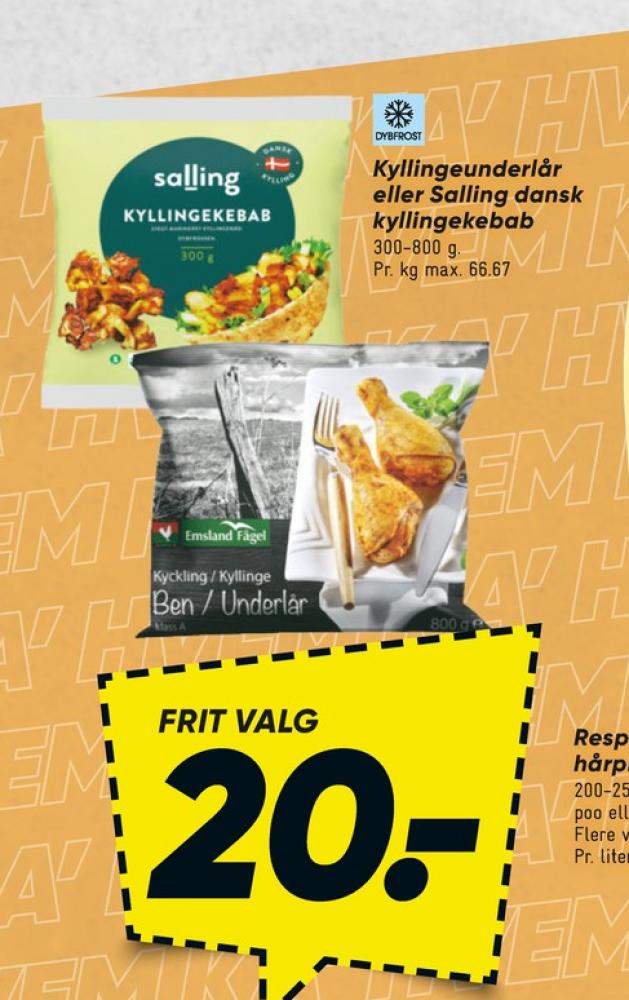 Tilbud på kylling i tilbudsaviser på Tilbudsugen.dk - sammenlign tilbud ...