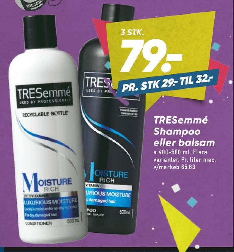 Tilbud på Tresemmé i tilbudsaviser på Tilbudsugen.dk - sammenlign ...