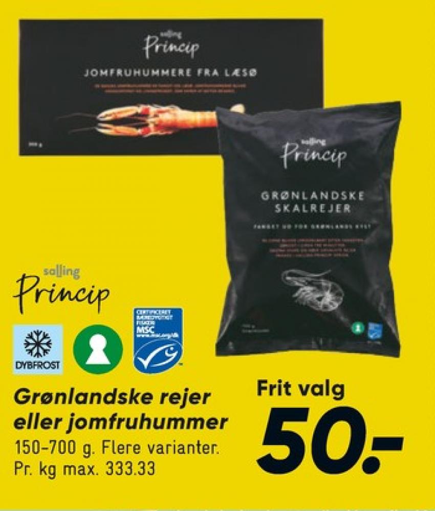 Tilbud på rejer i tilbudsaviser på Tilbudsugen.dk - sammenlign tilbud ...