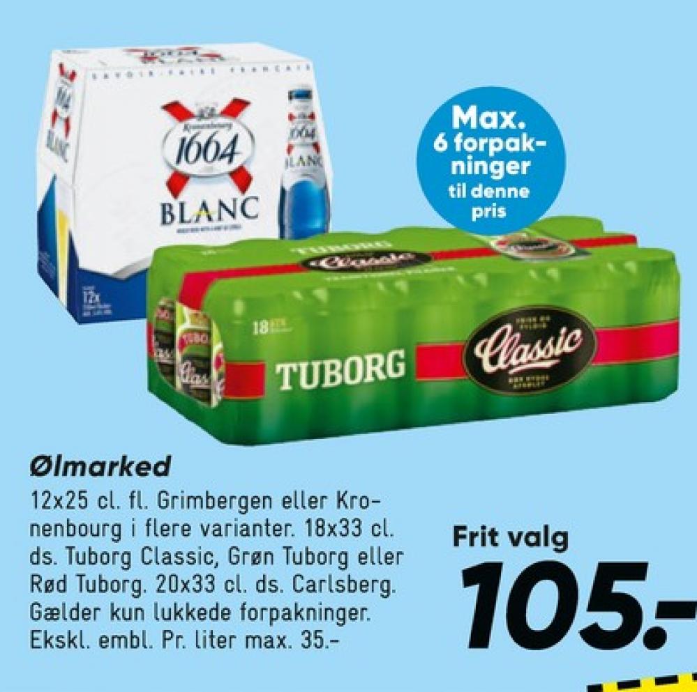 Tilbud på carlsberg i tilbudsaviser på Tilbudsugen.dk - sammenlign ...