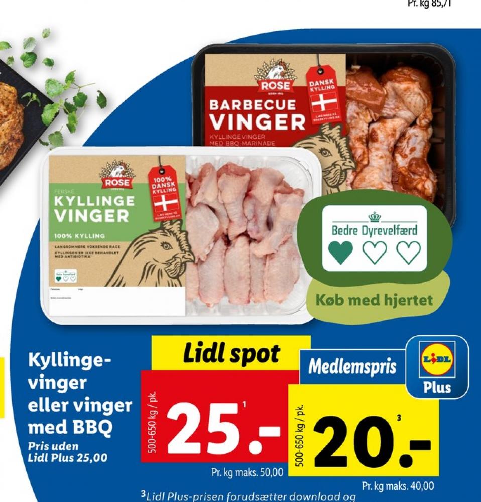 Tilbud på kylling i tilbudsaviser på Tilbudsugen.dk - sammenlign tilbud ...