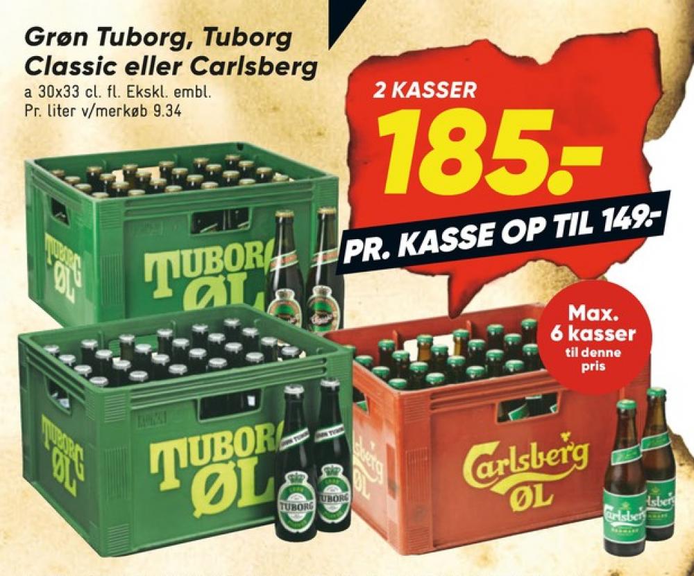 Tilbud på carlsberg i tilbudsaviser på Tilbudsugen.dk - sammenlign tilbud og priser her