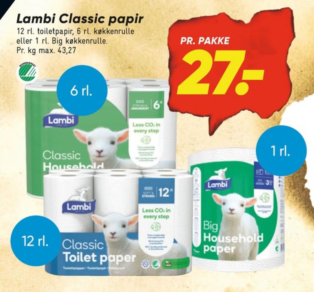 Tilbud på toiletpapir i tilbudsaviser på Tilbudsugen.dk - sammenlign ...