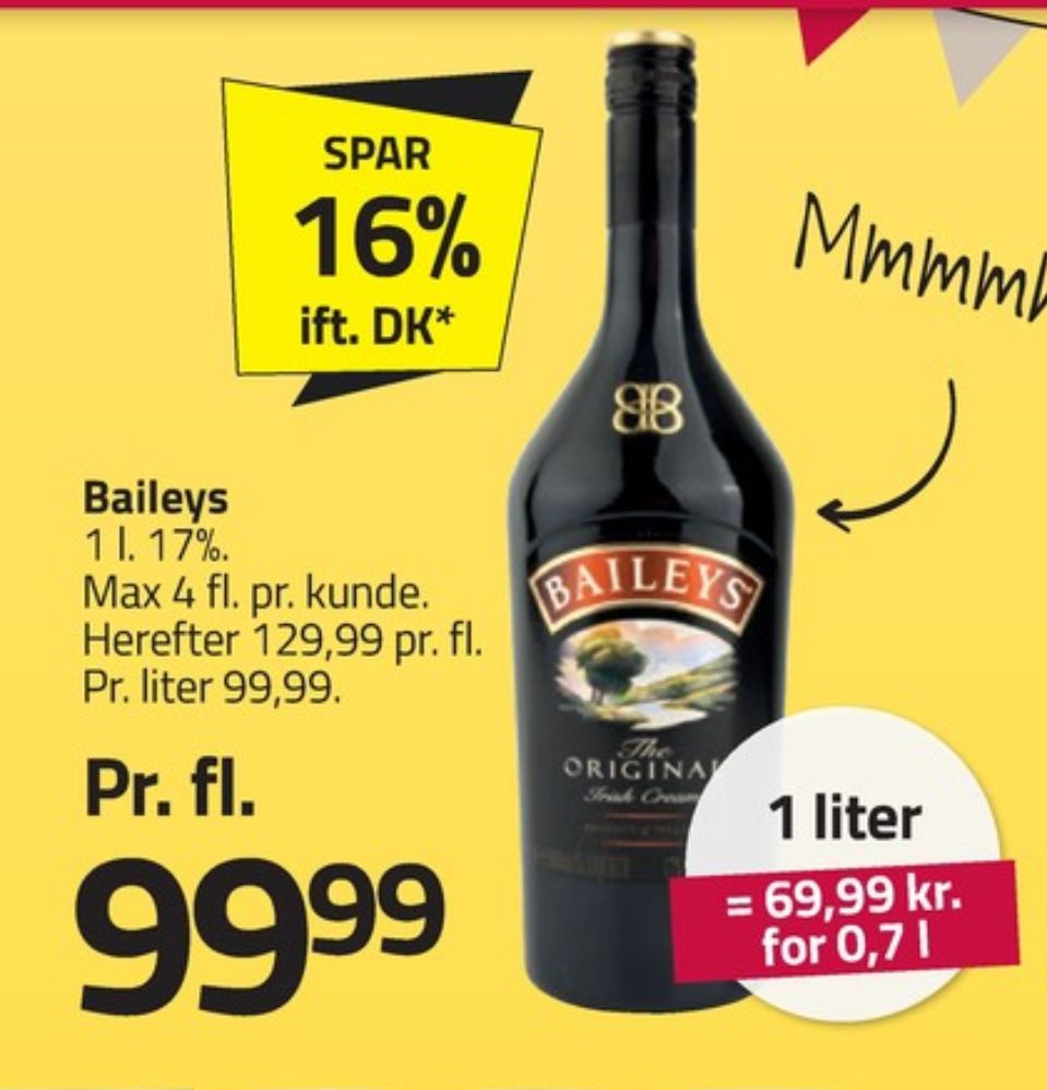 Tilbud på bailey i tilbudsaviser på Tilbudsugen.dk - sammenlign tilbud og priser her