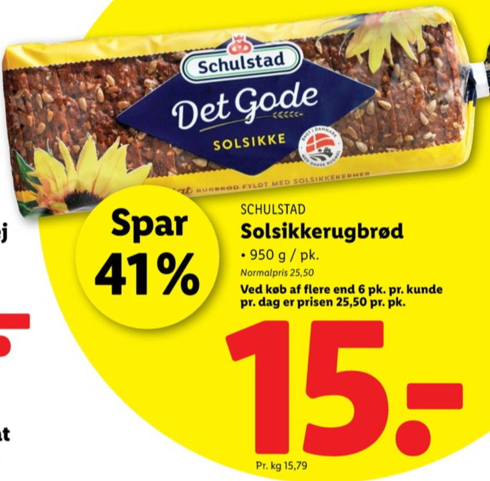 Tilbud på Rugbrød i tilbudsaviser på Tilbudsugen.dk - sammenlign tilbud ...