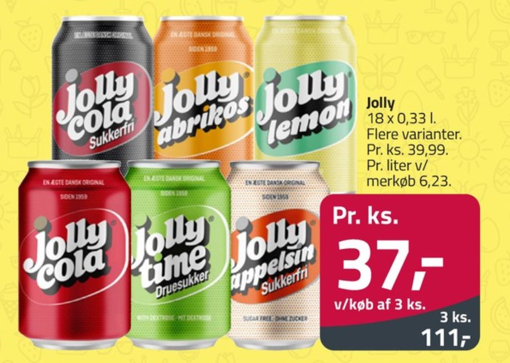 Tilbud på jolly i tilbudsaviser på Tilbudsugen.dk - sammenlign tilbud ...