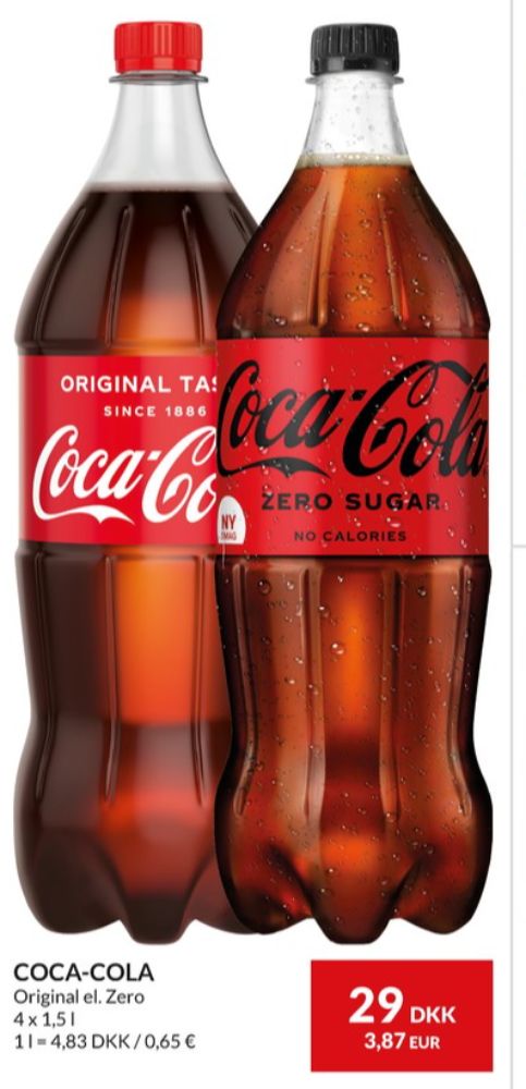 Coca Cola, Cola 4 pk.